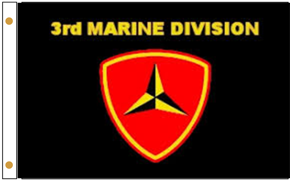 3rd Marine Division Flag by Flag Store in Queeens NY