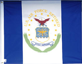 Air Force Retired Flags,US Army Retired Flags, US Navy Retired and US ...