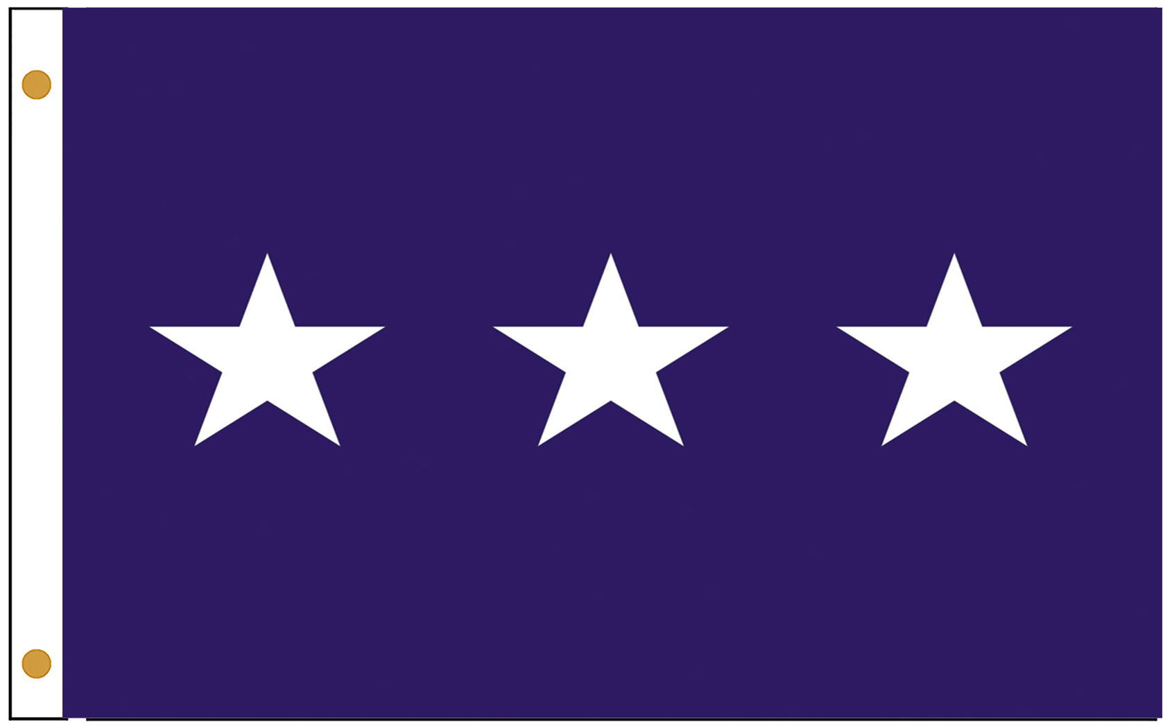 US Army Chaplain Lieutenant General Flags are made from high quality nylon