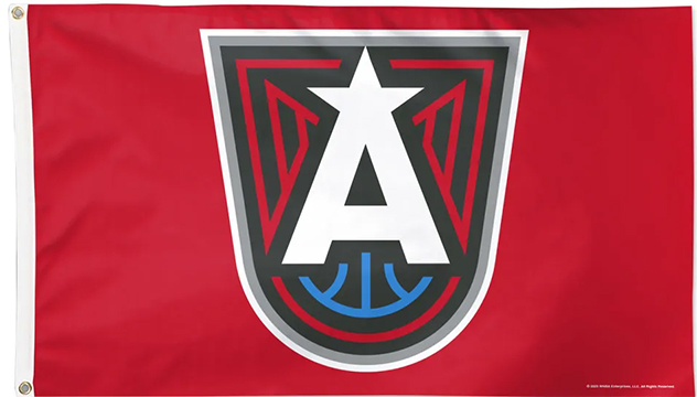 Atlanta Dream Team Flags Fly your fandom with the 3x5 ft Deluxe Flag ...