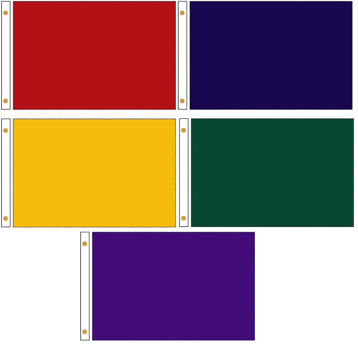 Beach Warning Flags are made to notify potential beach and water ...