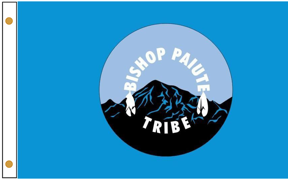 Bishop Paiute Tribe Flags are made from high quality nylon