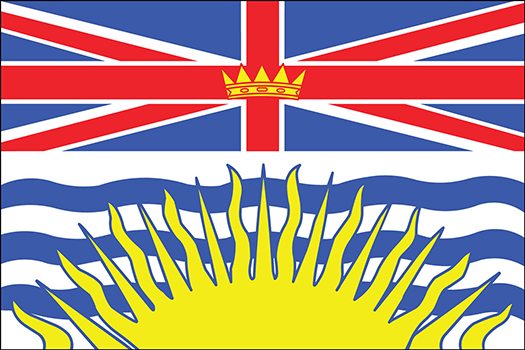 British Columbia Flag sale, Purchase Candian Flags,