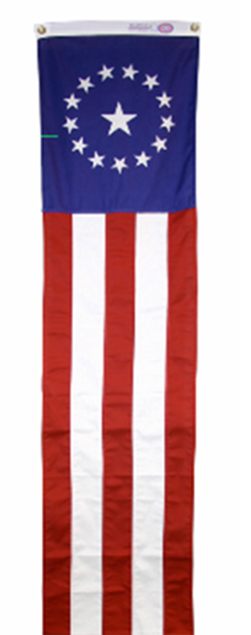 Colonial Pulldowns patriotic decorations at Flagsexpo.com