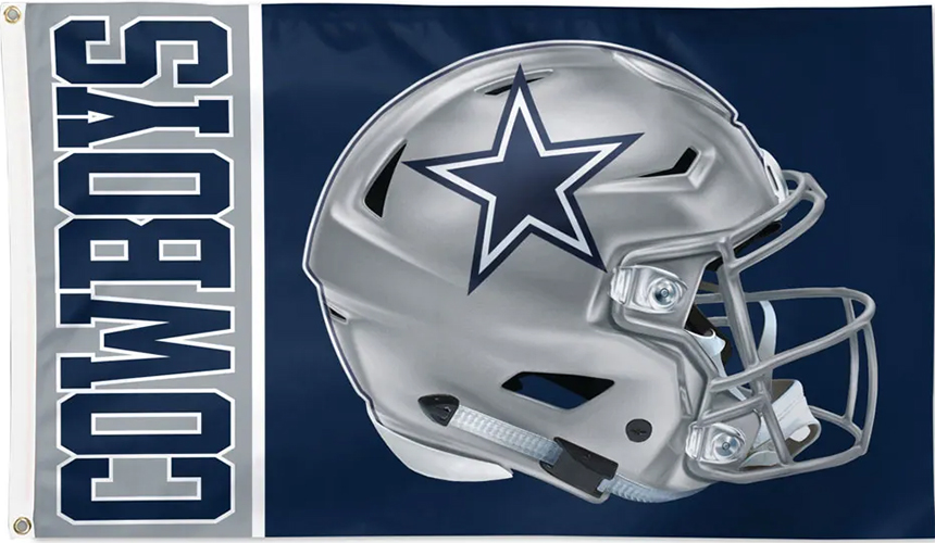 NFL Dallas Cowboys Flags, football team flags
