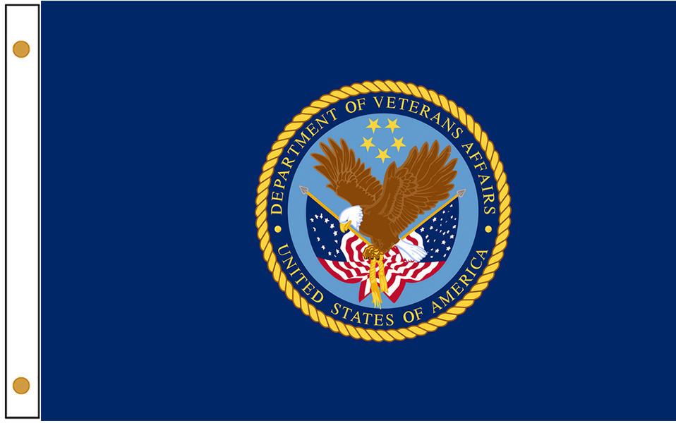 Department of Veterans Affairs Outdoor Flags are made in assorted sizes ...