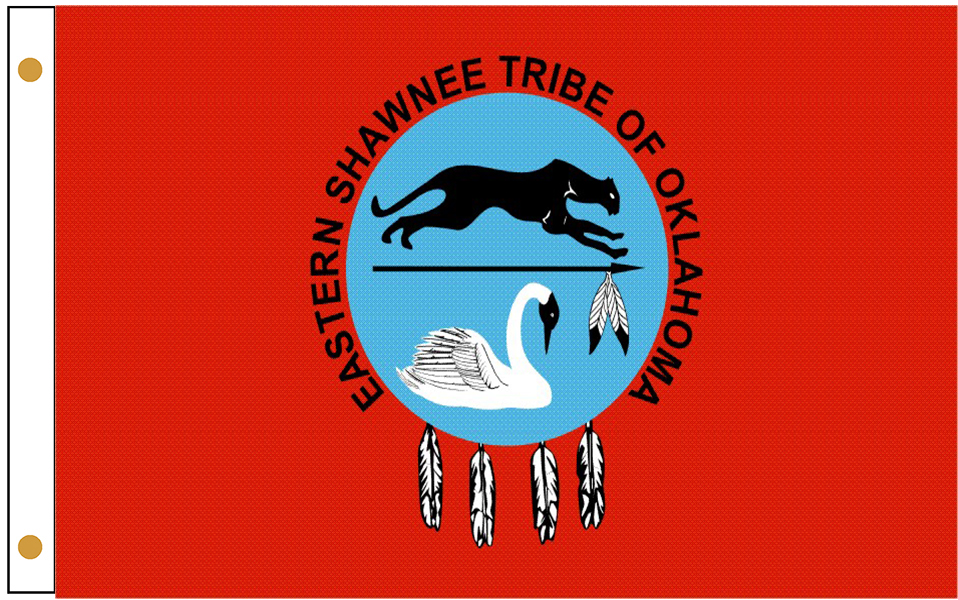 Eastern Shawnee Tribe Flags are made from high quality fabric by ...
