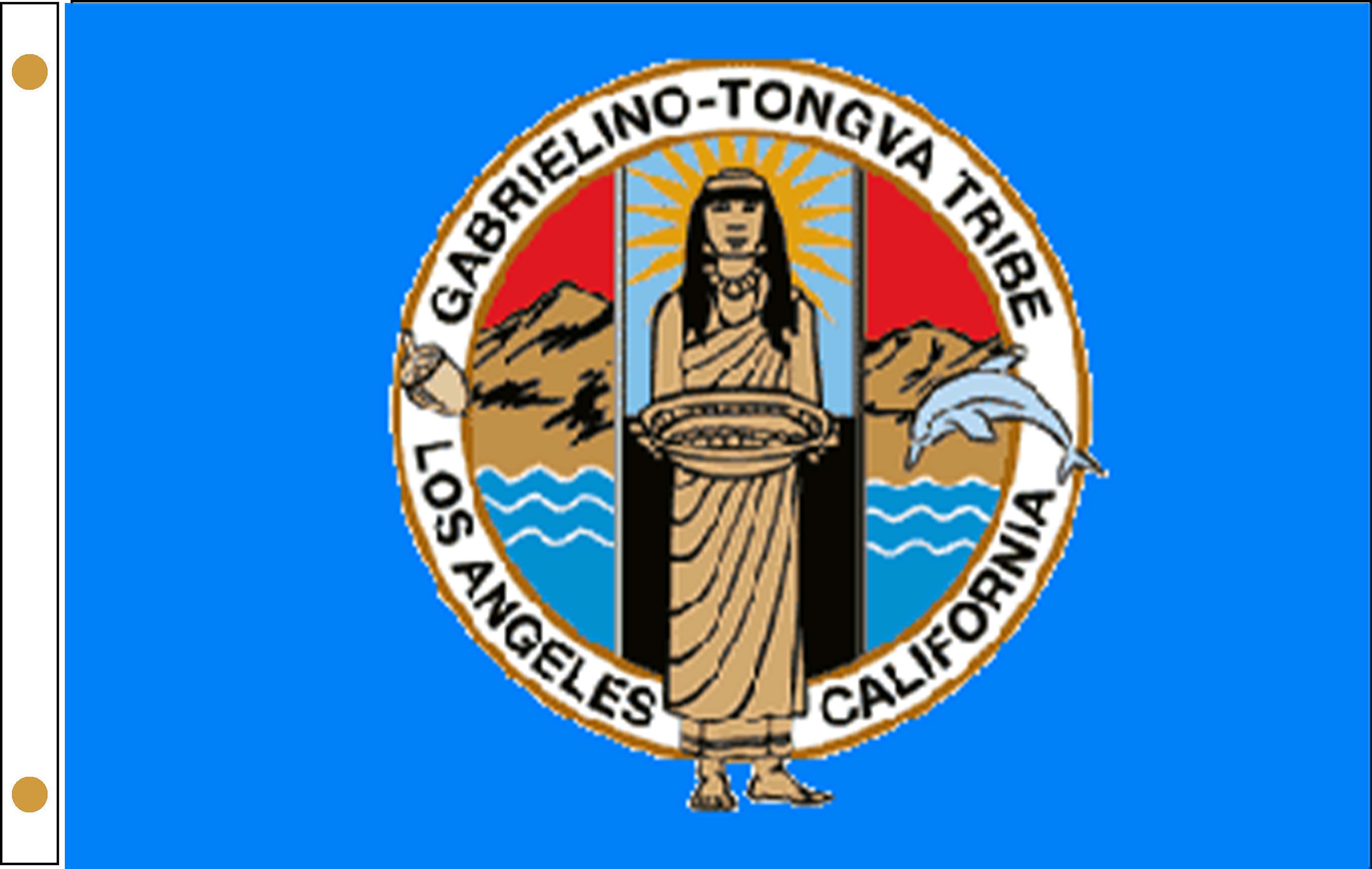 Gabrielino Tongva Indian Tribe Flags are made from high quality fabric ...