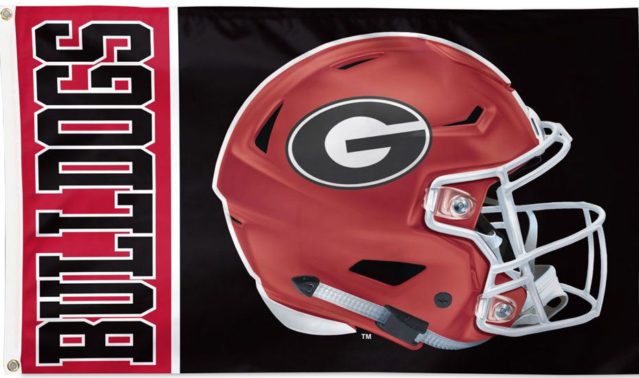 University of Georgia Football UGA Georgia Bulldogs Flags,Georgia NFL ...