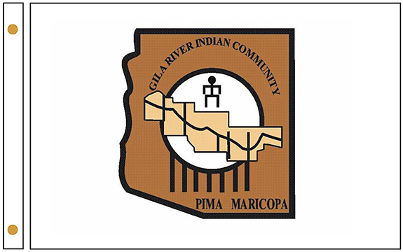 Gila River Indian Community Flags are made from high quality fabric and ...