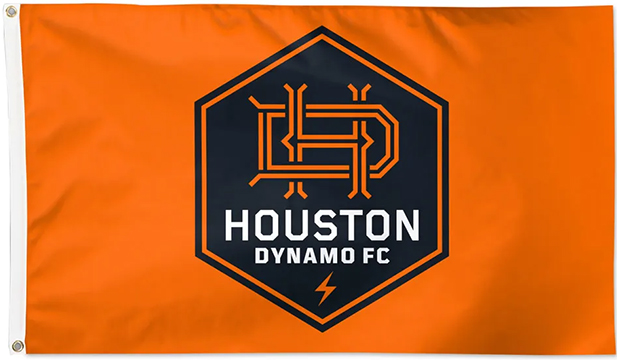Houston Dynamo Soccer team Flags Officially licensed 3' x 5' Deluxe flag