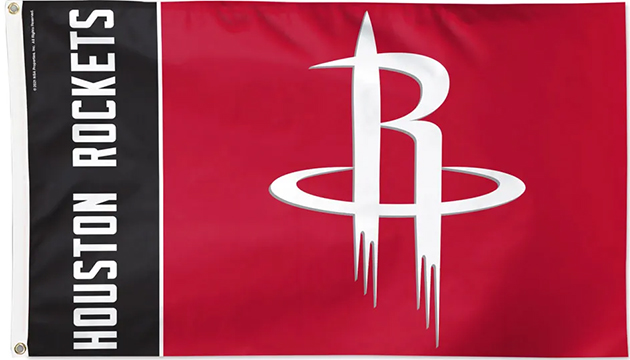 Houston Rockets Basketball Flags, NBA Houston Rockets Flags at ...