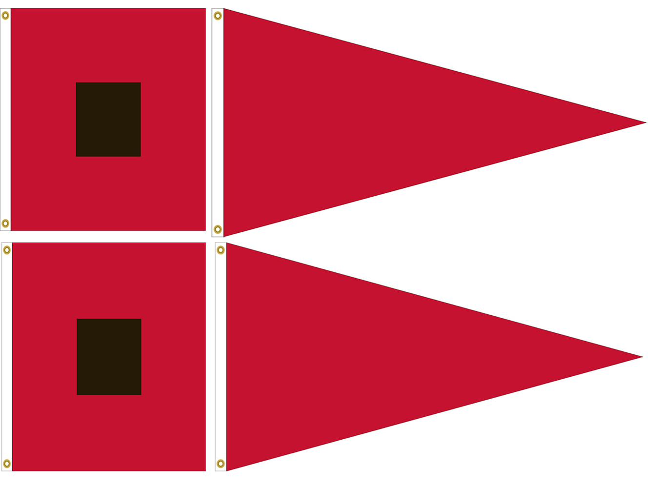 Hurricane Storm Warning Signals Flags are made from high quality marine ...