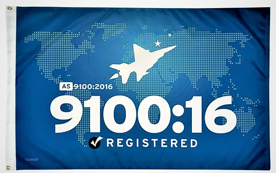 ISO 9001:16 Organization Flags ISO Registered Flags