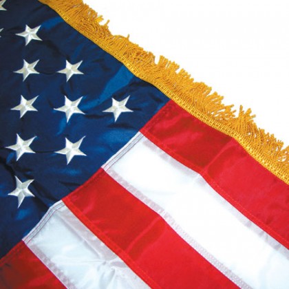 American Flags Indoor parade, Parade flags, Embroidered American lag