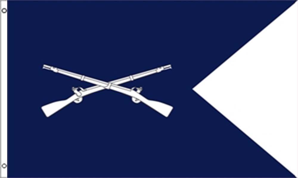 Infantry Guidon Flags from Flagsexpo.com