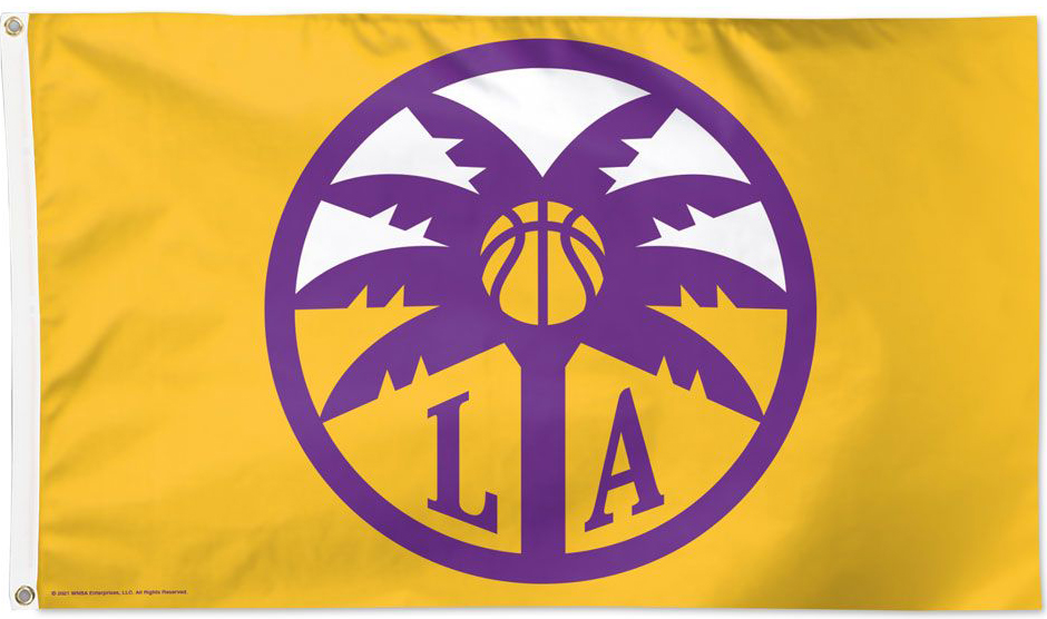 Los Angeles Team Flags Fly your fandom with the 3x5 ft Deluxe Flag ...