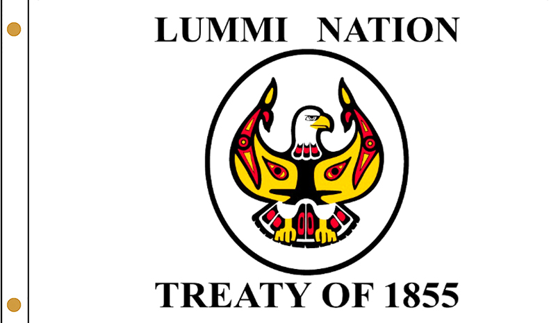 Lummi Nation Flags are made from high quality fabric. Indoor ...