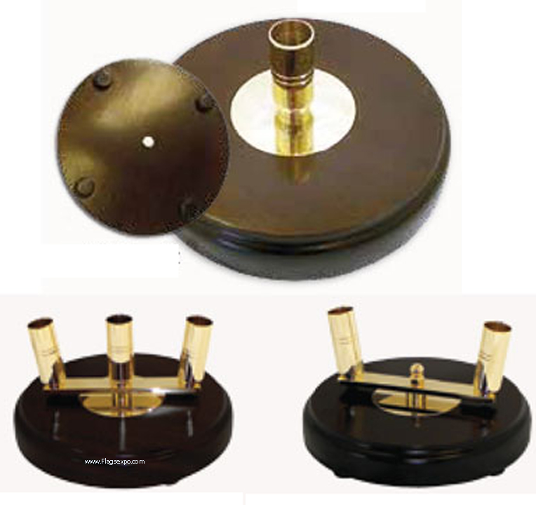 Indoor floor stands and parade accessories are made to accommodate all ...