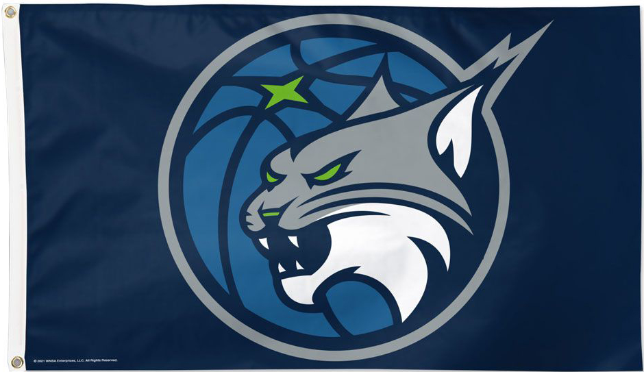 Minnesota Lynx Team Flags Fly your fandom with the 3x5 ft Deluxe Flag ...