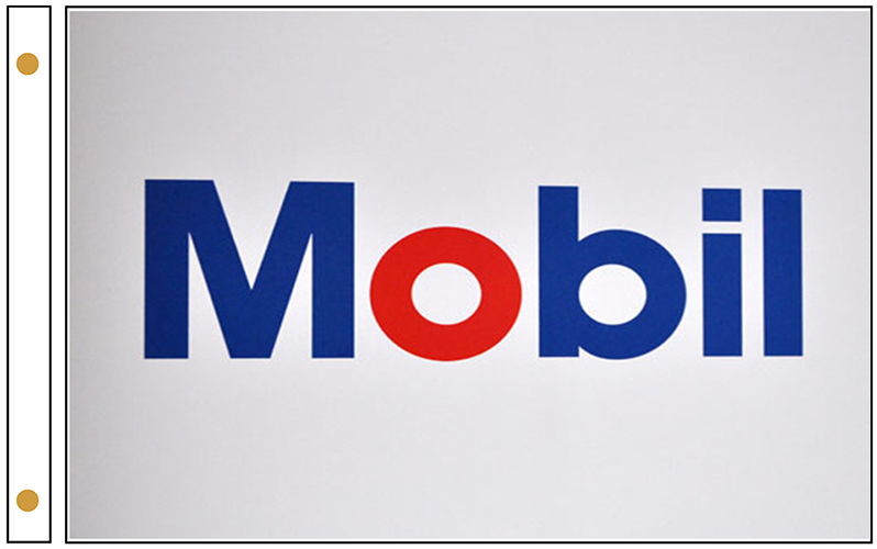 Gas Station dealer flags are made in USA from high quality nylon and ...