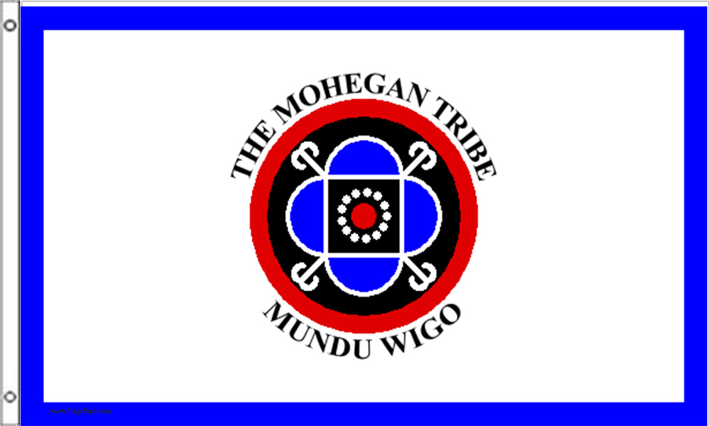Mohegan Tribe Flags, Native American Indian tribe flags