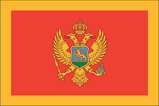 Montenegro Flags, flag of Montenegro