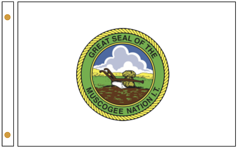 Muscogee Creek Tribe Flags, Native American Tribe Flags from Flagsexpo.com
