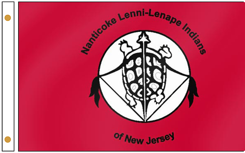 Nanticoke Lenni-Lenape in New Jersey flags are made from high quality ...