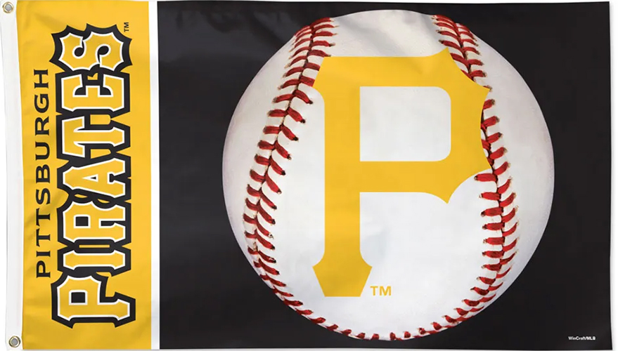 Pittsburgh Pirates Baseball Flags, MLB Baseball team Flags