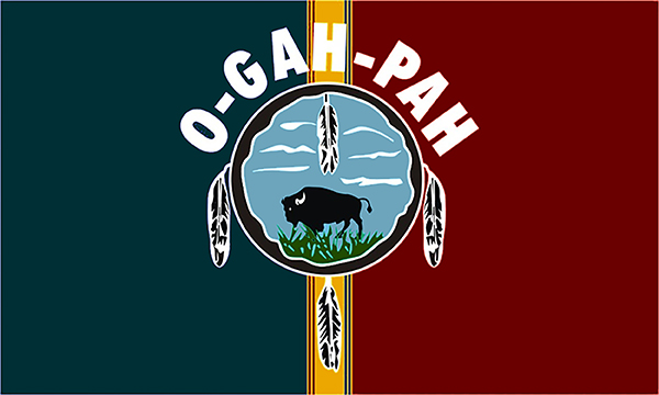 Quapaw Native American Tibes Flags at FlagsExpo.com