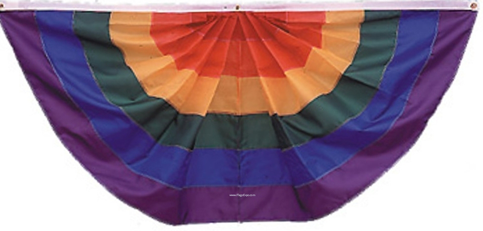 Rainbow Fan Flags, Gay Pride Fan Flag