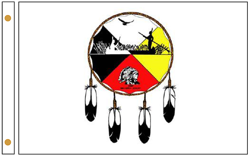 Chippewa Indian Tribe Flag