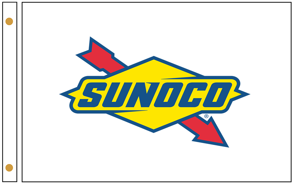 Gas Station dealer flags are made in USA from high quality nylon and ...