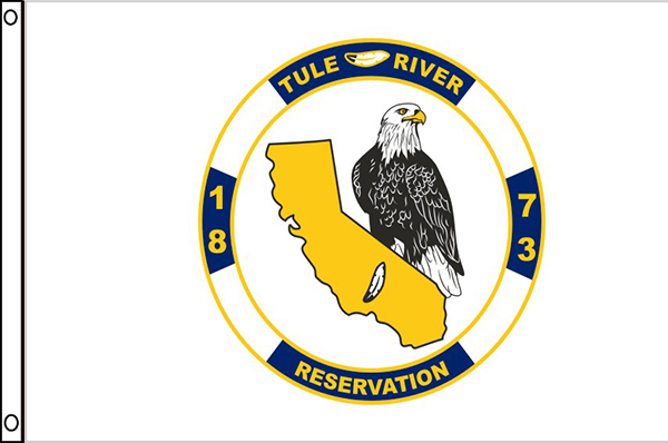 Tule River Tribe Flag | Native American Tule River Tribe flags