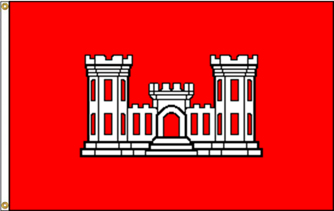 US Army Corp of Engineers Flags from FlagsExpo.com