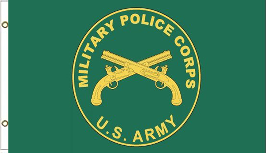 US Army MP Flags offered by FlagsExpo.com in Queens NY