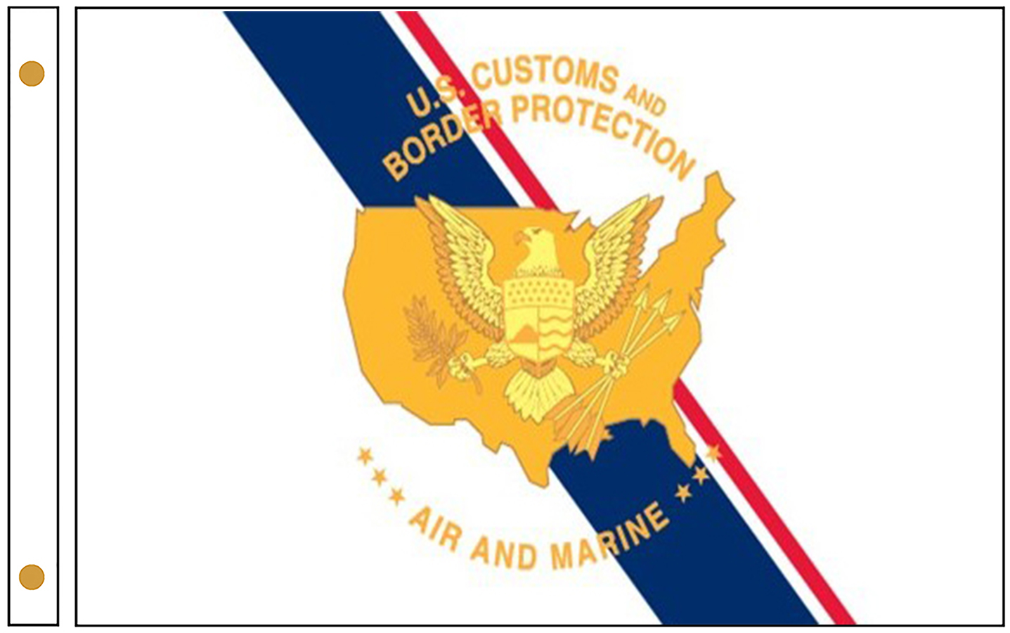 US Customs Border Protection Air (CBP) and Marine flags from Flag Store ...