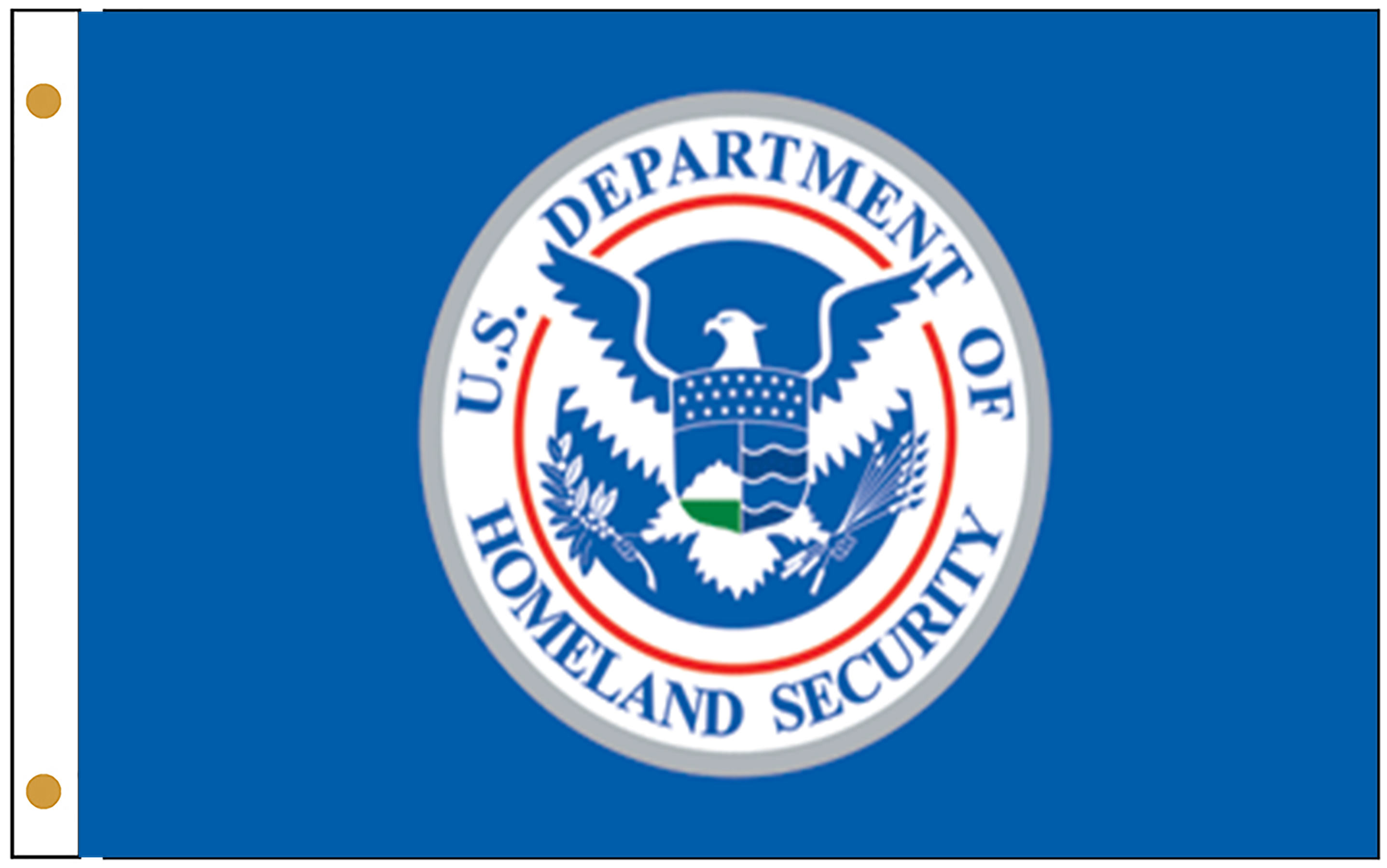 US Dept. of Homeland Security Flags made is USA by Flagsexpo.com in ...