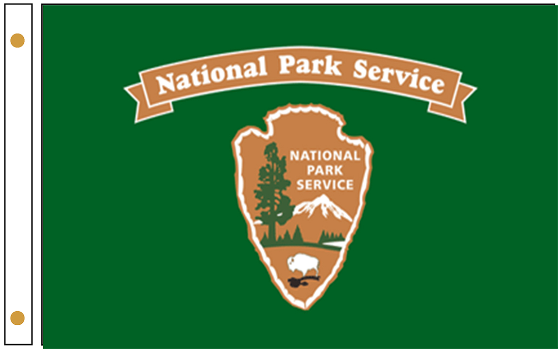US National Park Service Flags are made from high quality nylon, all ...