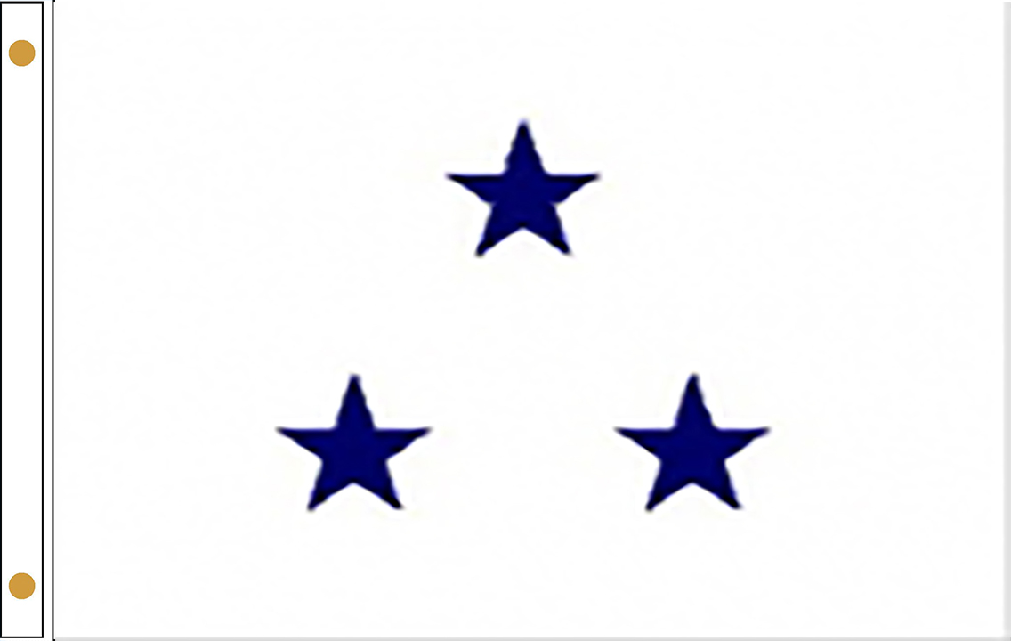 US Navy Non Seagoing Vice Admiral Flag | made in USA | FlagsExpo