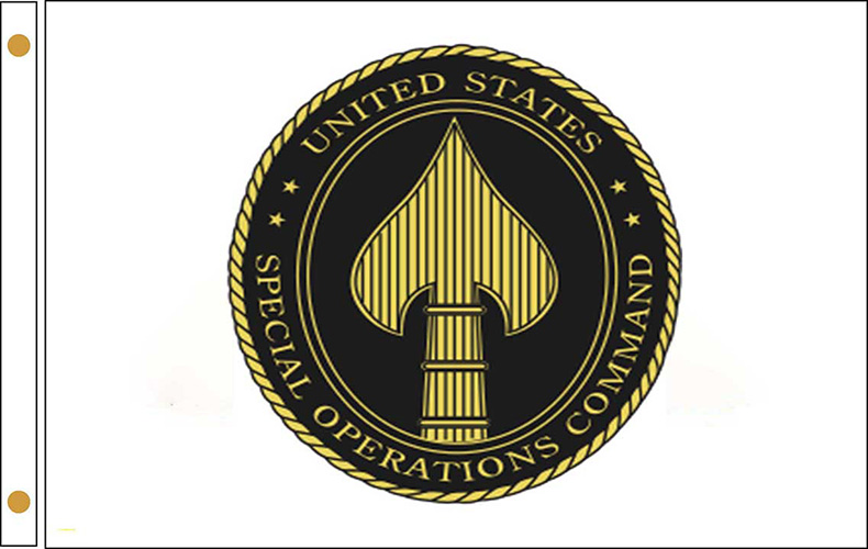 US Special Operations Command SOCOM Flags are made in USA