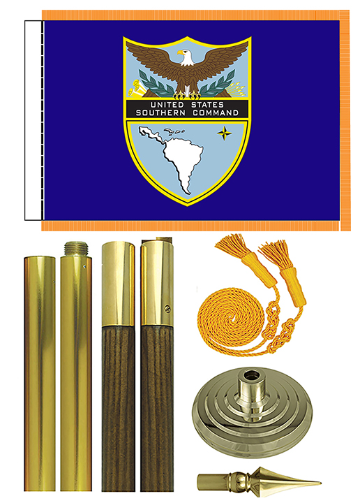 The United States Southern Command flags are made in USA from high ...