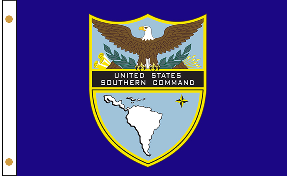 The United States Southern Command flags are made in USA from high ...