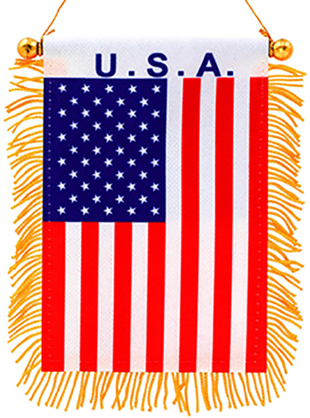 USA Car miniature banners