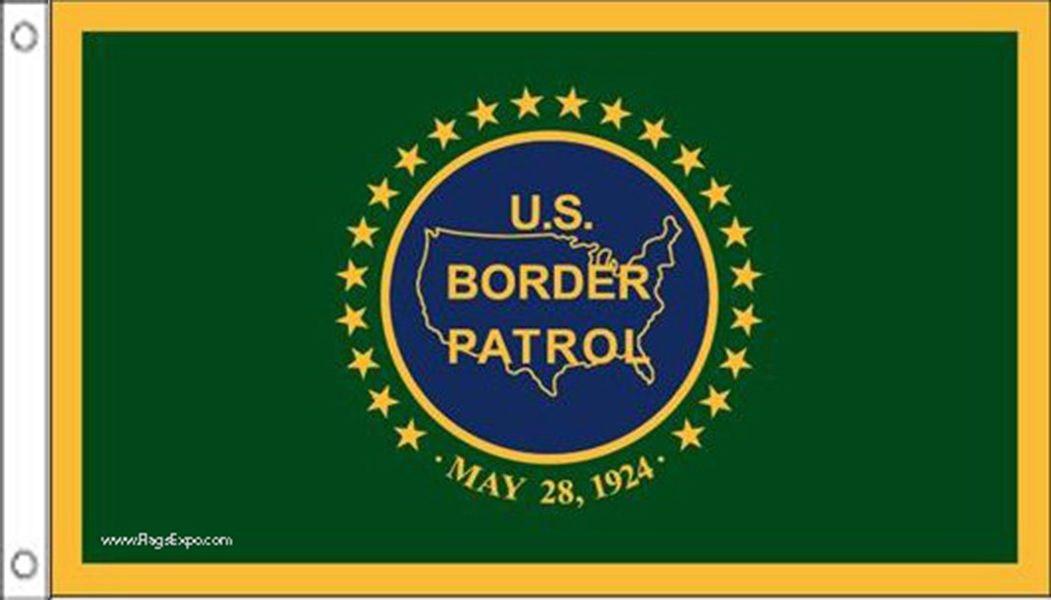 US Border Patrol Flags are digitally printed on high quality nylon by ...