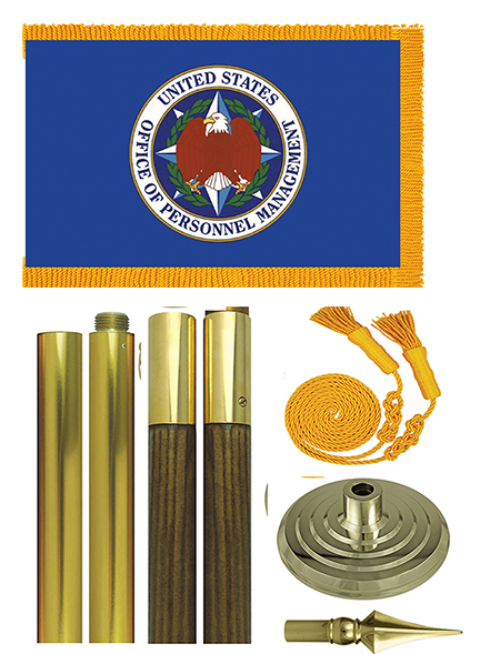 United States Office of Personnel Management USOPM Presentation Flag ...
