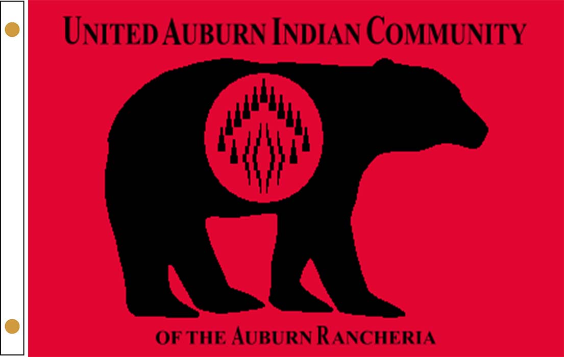 United Auburn Indian Community Flags are made from high quality fabric ...