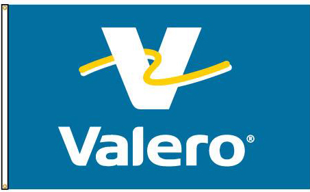 Valero gas station dealer Flags made in USA by Flag Store in Queens NY