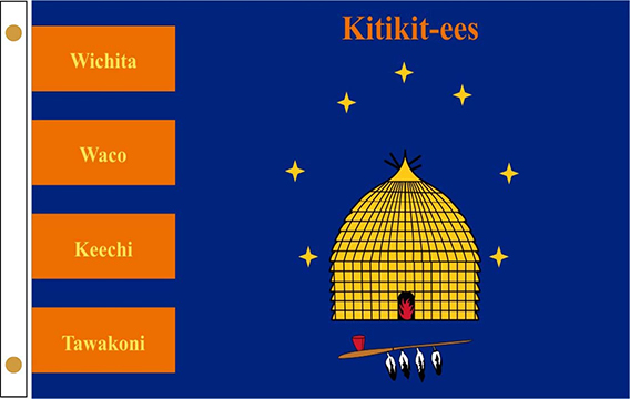 Wichita of Oklahoma Tribe Flags are made from high quality fabric by ...